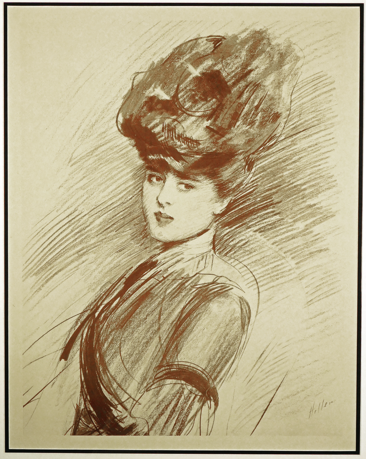 Original Etchings and Lithographs by Paul Cesar Helleu - Impressionist ...